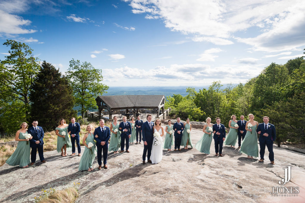 Cliffs at Glassy and Larkin's L Wedding | Brady + Logan | J. Jones ...